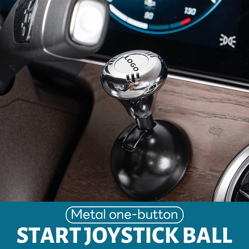 Custom Made Metal one-button start joystick ball – newmoll